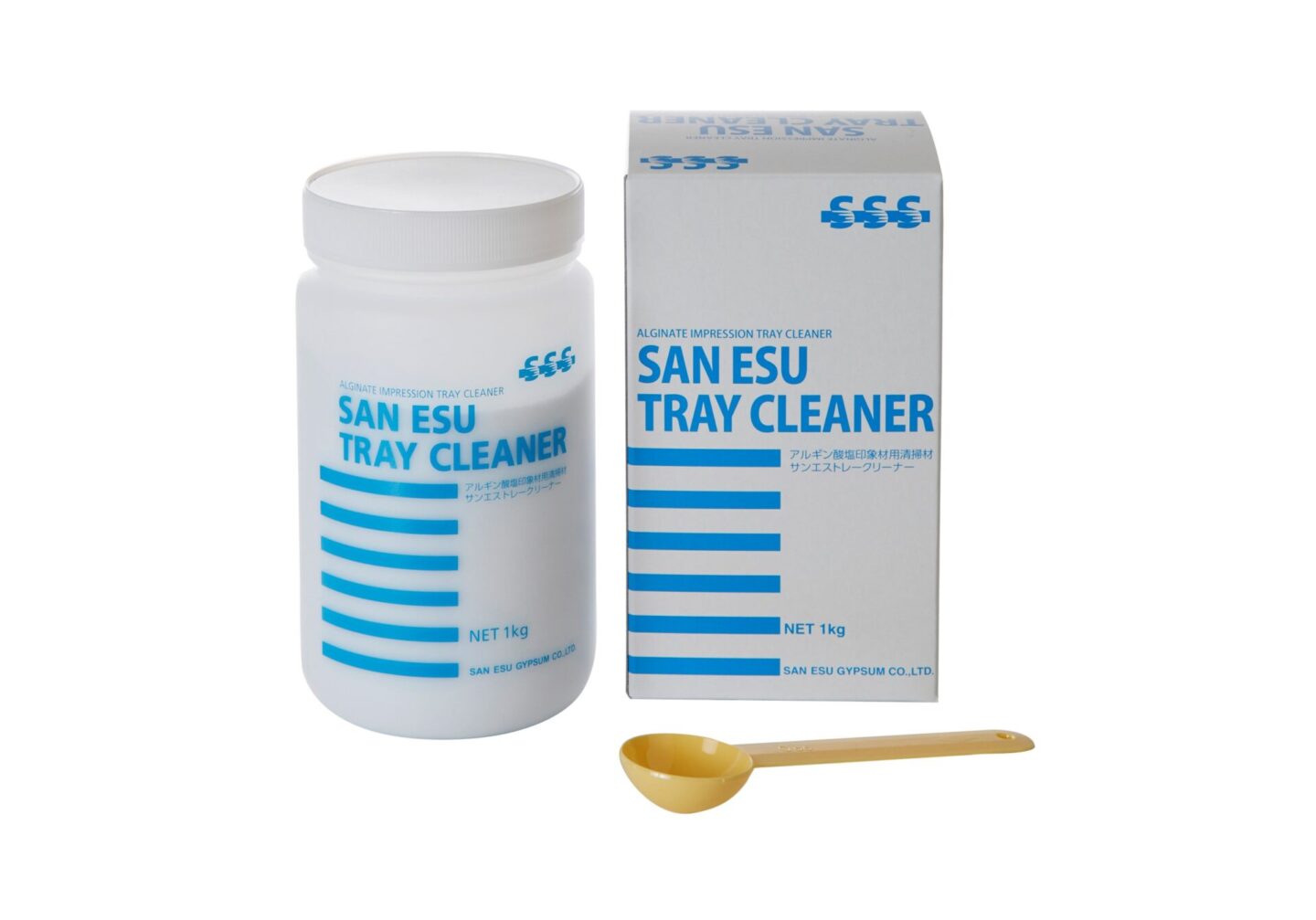 Tray cleaning materiar : SAN ESU Tray Cleaner | SAN ESU GYPSUM CO., LTD.